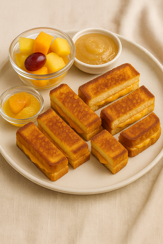 Kids' Grilled Cheese Sticks | Time Savor Chefs